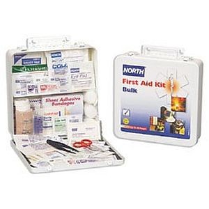 First Aid Supplies, Metal First Aid Kit, 50 Person 019705