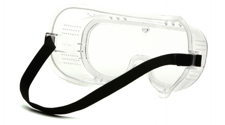 Pyramex G204 Safety Goggles, Clear - Chem Splash Lens